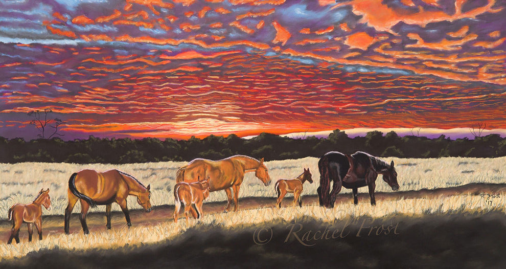 Christmas Creek - Fine Art Print – Rachel Frost Fine Art